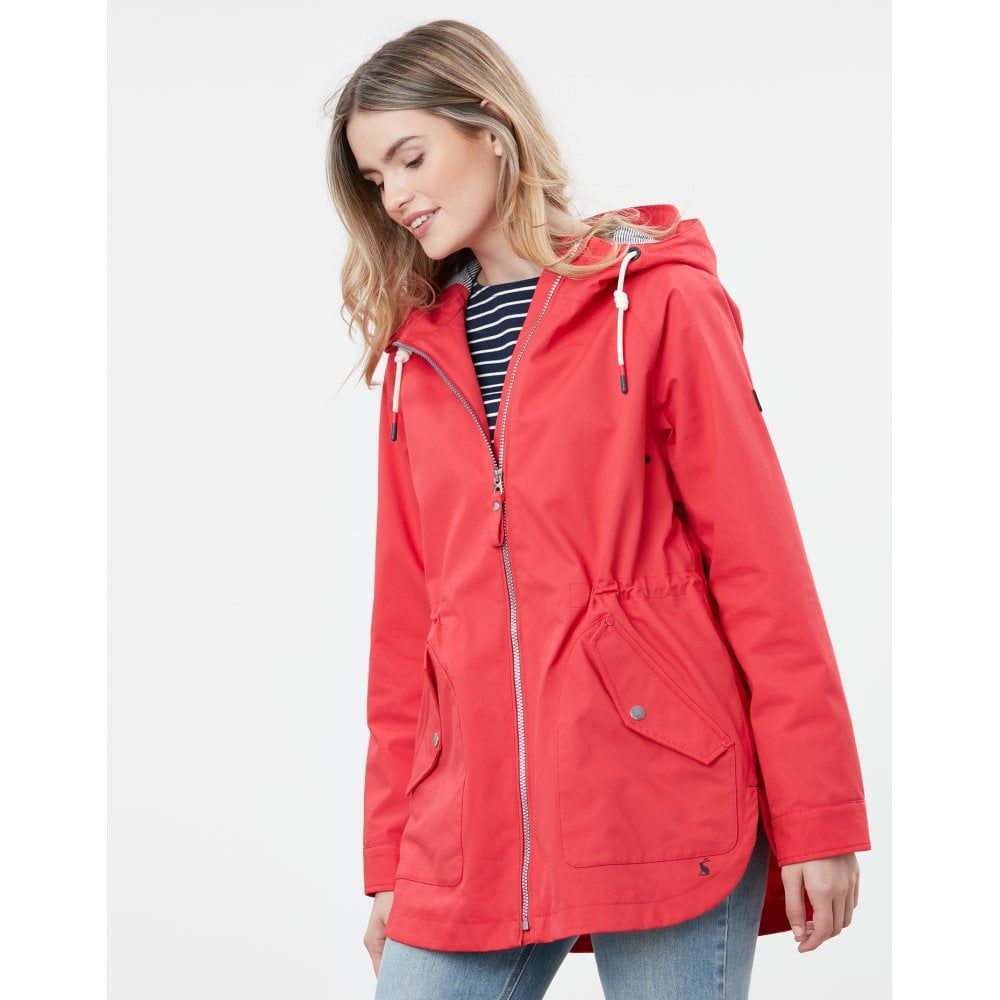 Joules Shoreside Coastal Waterproof A-Line Coat 215005