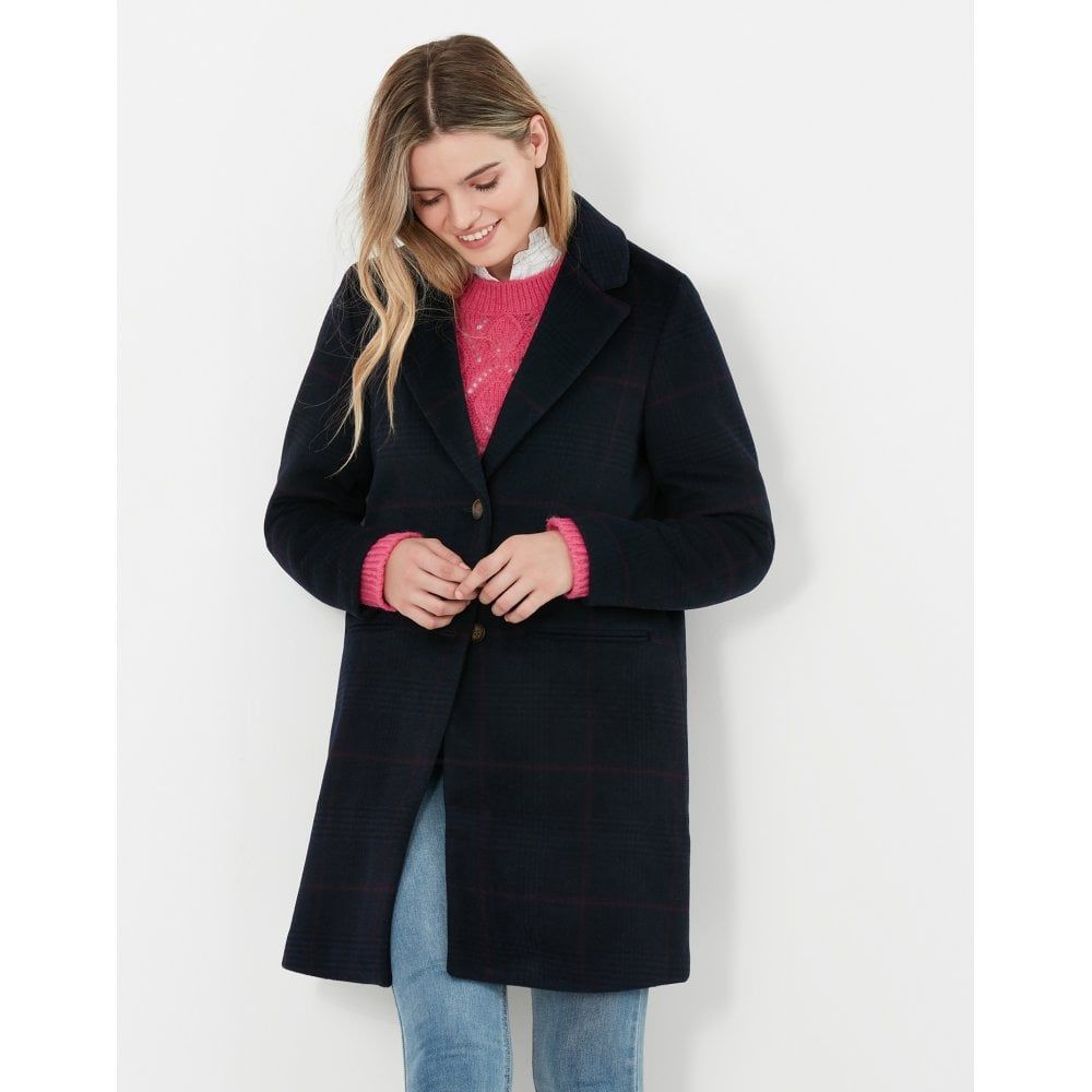 Joules Costello Wool Blend Coat 214313