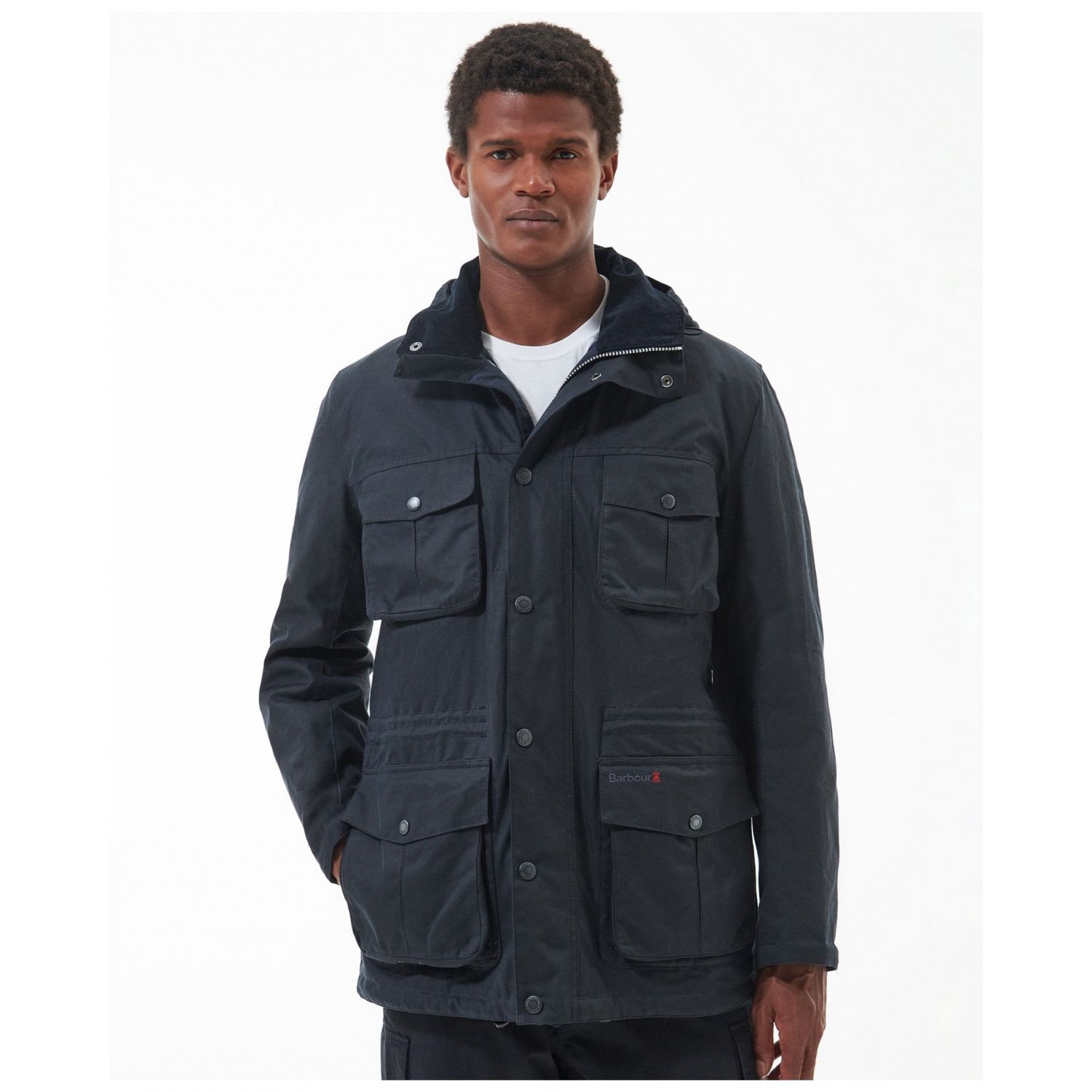Barbour Corbridge Hooded Wax Jacket MWX2192