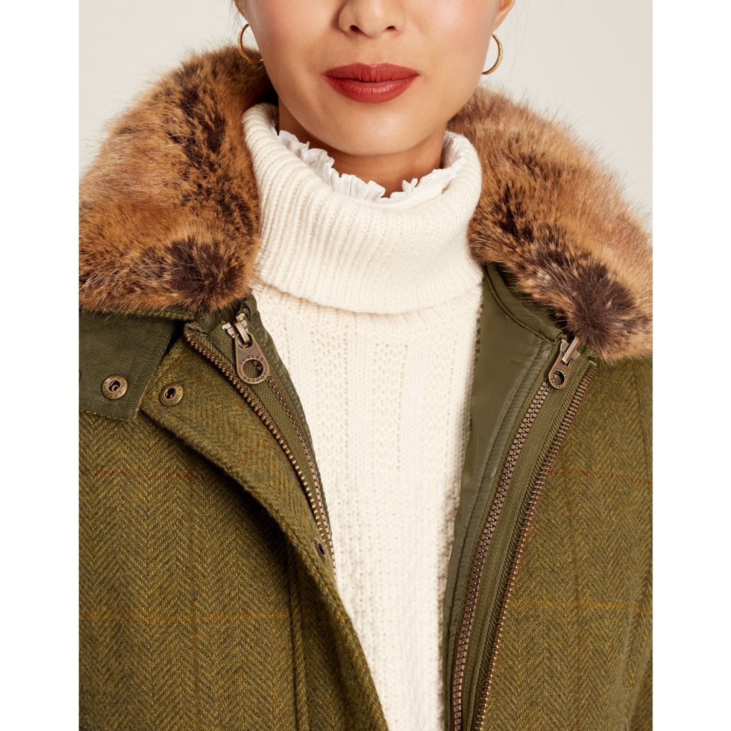 Joules Fieldcoat Luxe Tweed Jacket With Removable Gilet 222691