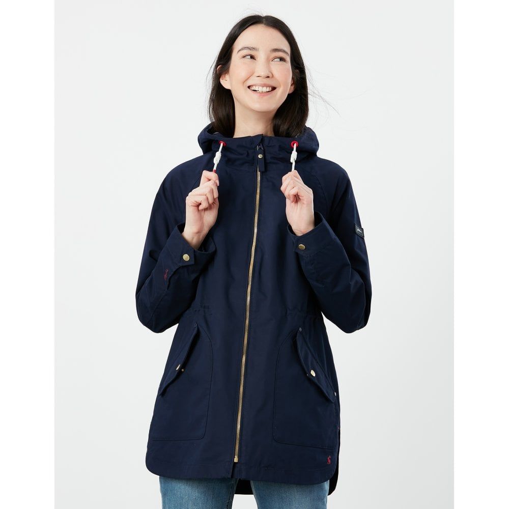 Joules Shoreside Coastal Waterproof A-Line Coat 215005