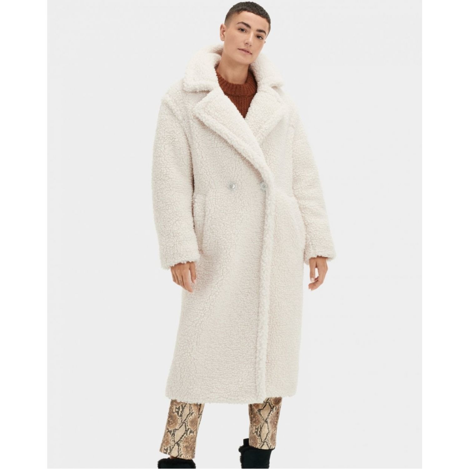 UGG Gertrude Long Teddy Coat 1120631