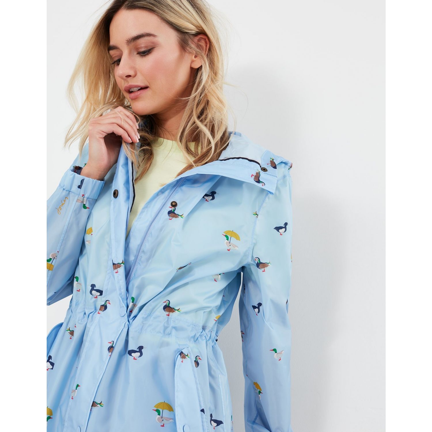 Joules Golightly Packable Waterproof Coat 216935