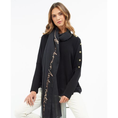 Barbour International Script Logo Print Wrap LSC0367