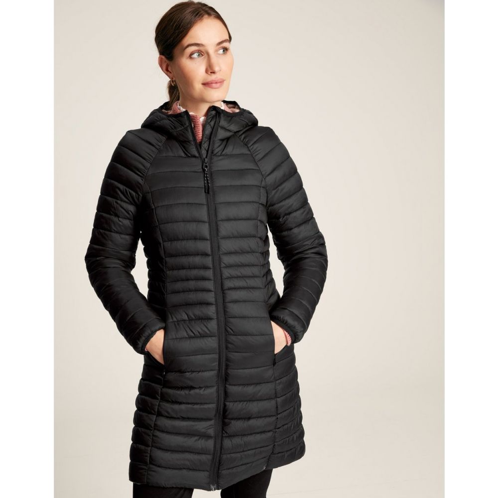 Joules Bramley Long Packable Jacket | Country Edit