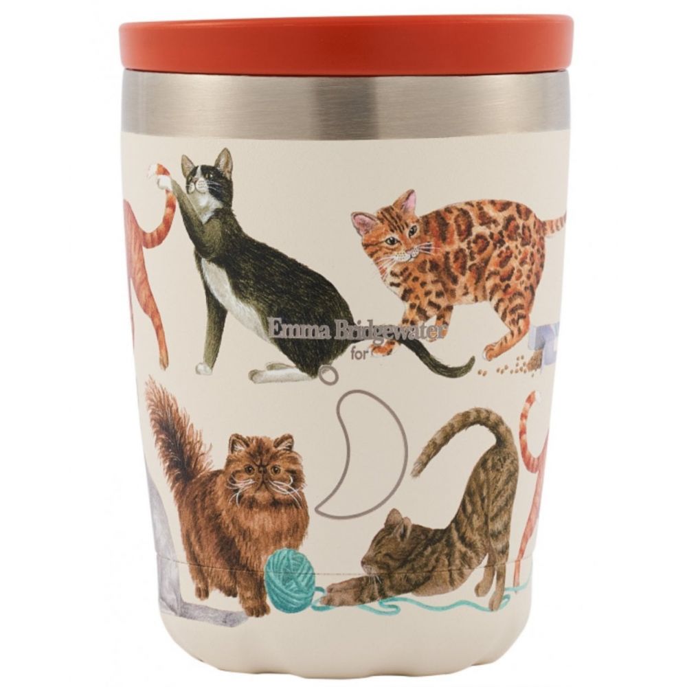 Chillys Emma Bridgewater Cats 340ml Coffee Cup C340EBCAT
