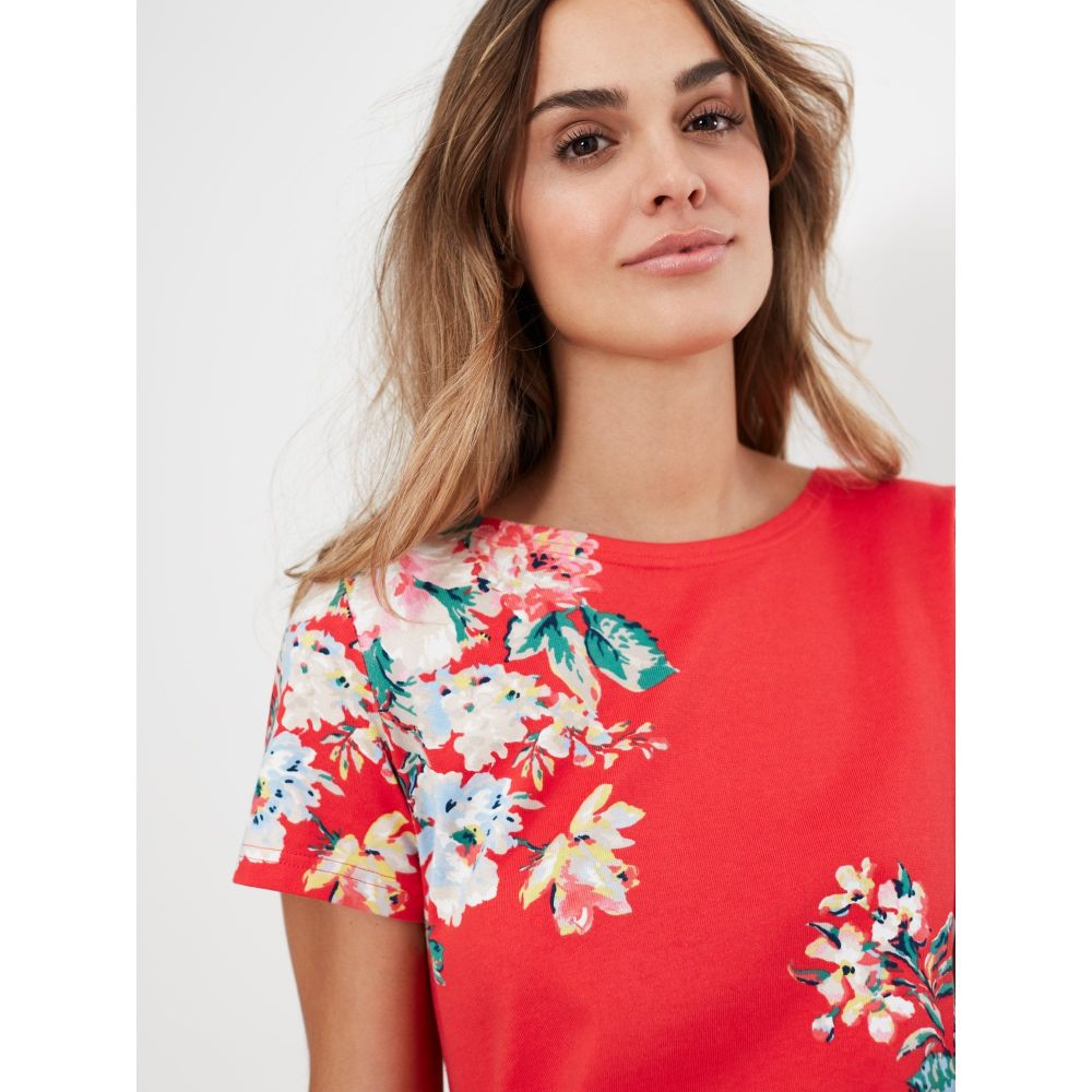 Joules Riviera Printed Jersey Short Sleeve Dress 216760