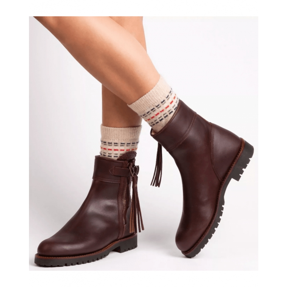 Penelope Chilvers Cropped Lined Tassel Boot W_CTB_LEA_SH_AW20