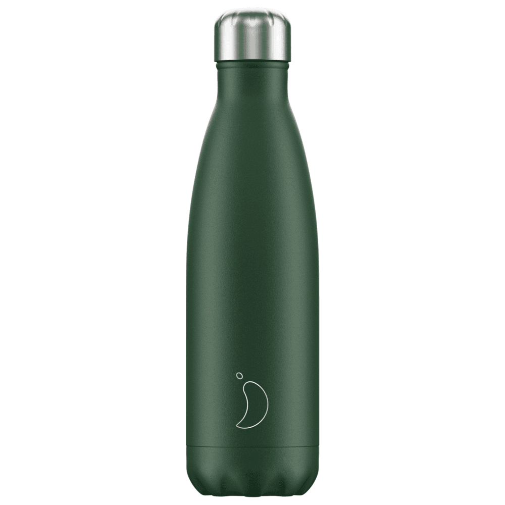 Chilly's Bottle Matte 500ml Green Bottle B500MAGRN